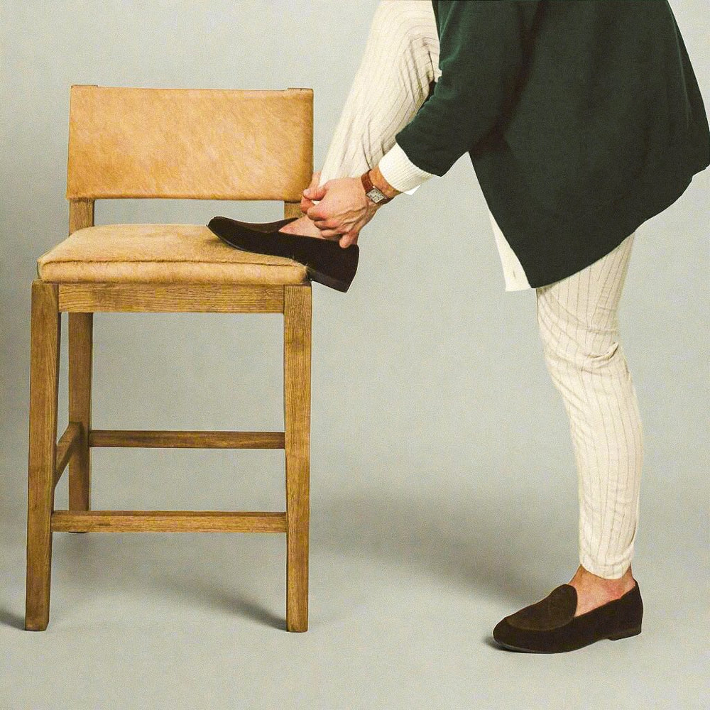 Men's Brown Corduroy Milano Loafer Sale price $398.00 USD