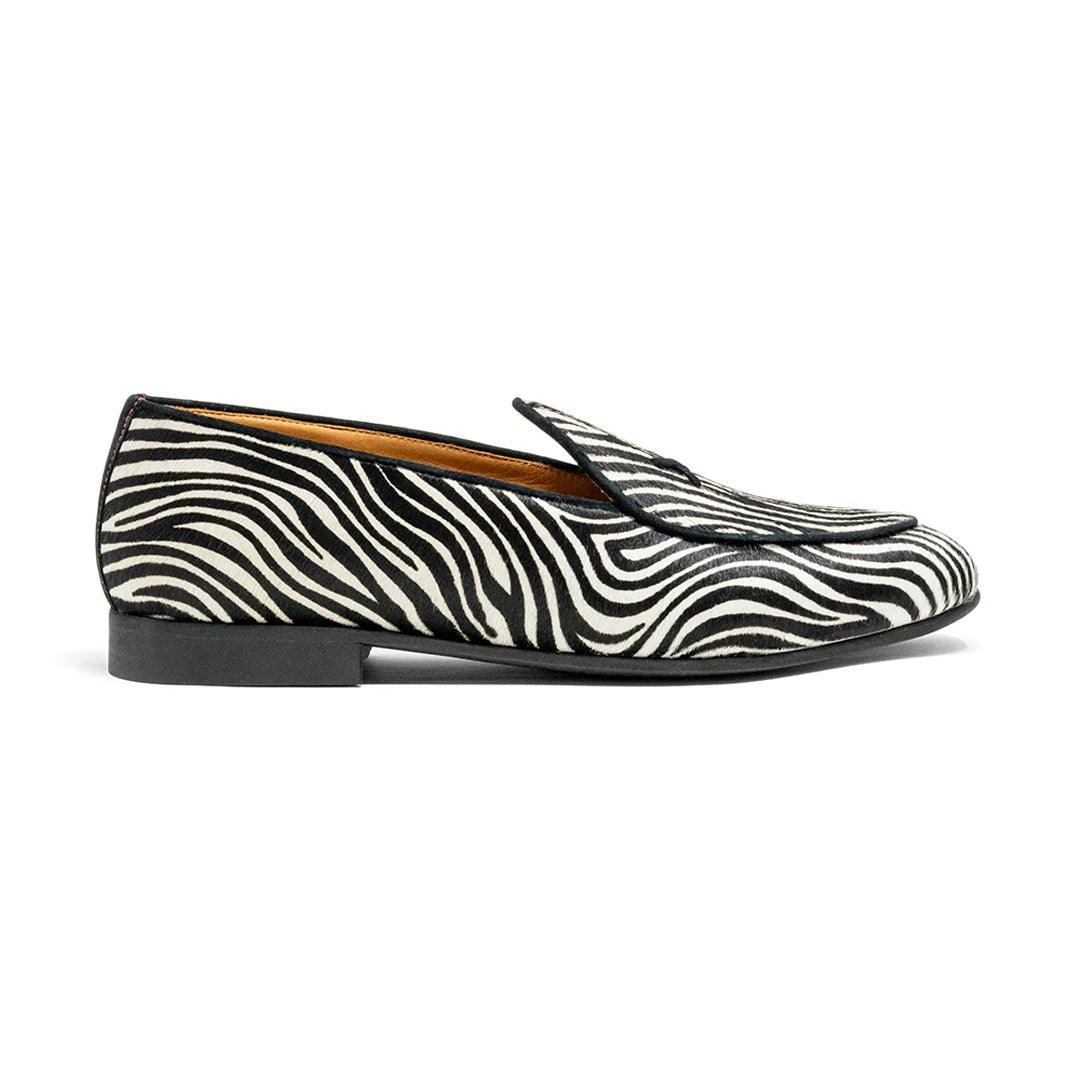 Men's Zebra Print Milano Loafer