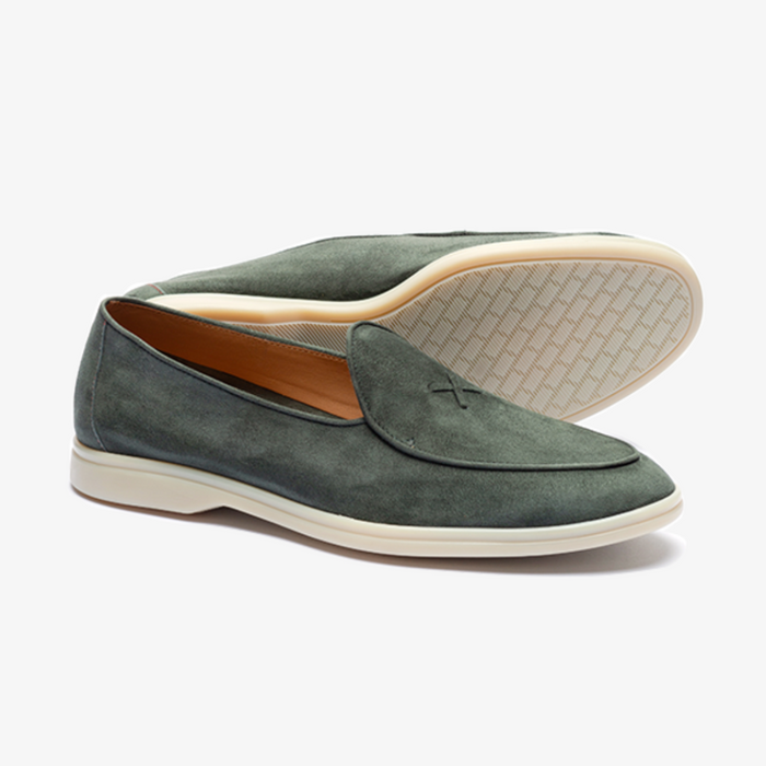 Men's Pine Suede Viaggio Loafer Sale price $448.00 USD