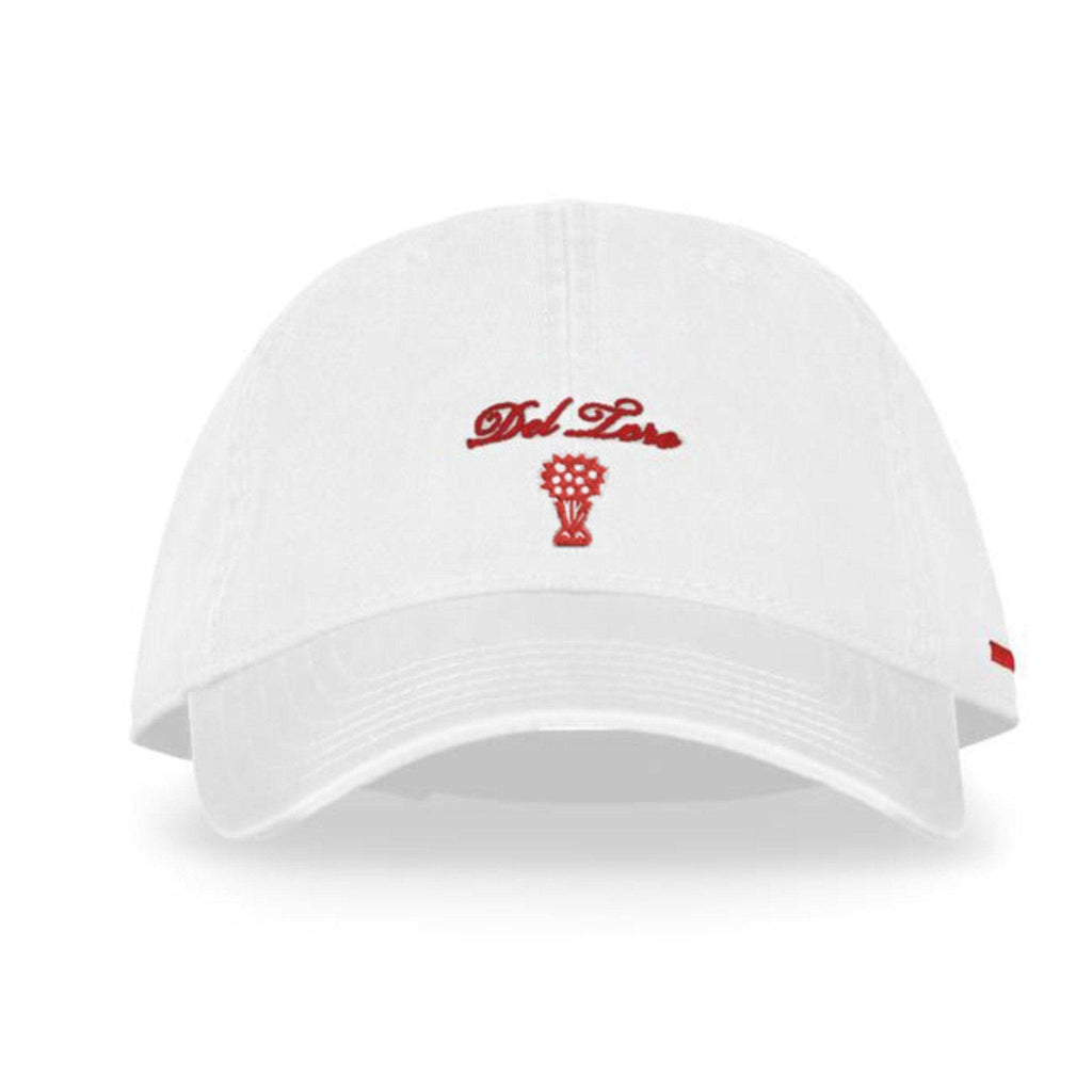 Del Toro x Benihana White Baseball Cap With Flower Logo – Del Toro Shoes